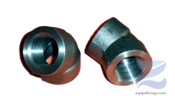 ASME B16.11 Elbow Pipe Fittings, Socket Elbows, Threaded Elbows