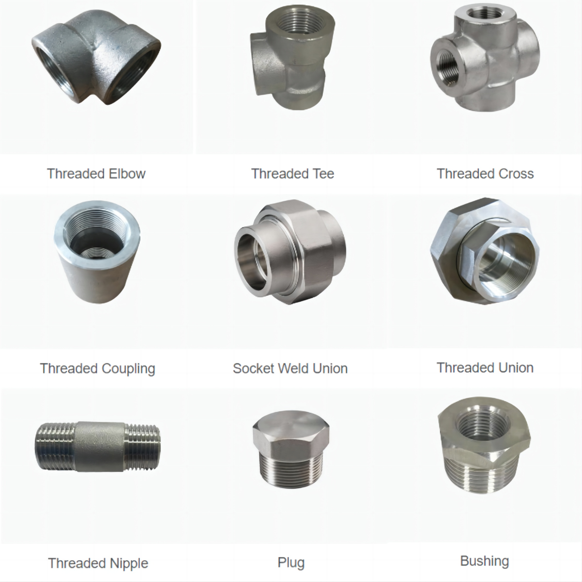 EN 10241 Threaded Elbow Pipe Fittings